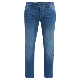 VanVaan Herren Slim-Jeans in Denim-Optik