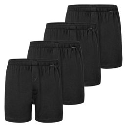 Schiesser Boxer shorts male Black size XL