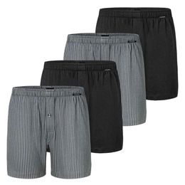 Schiesser Boxer shorts male Black size S