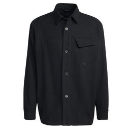 adidas originals Button Up Shirt 'Essentials' male Black size M