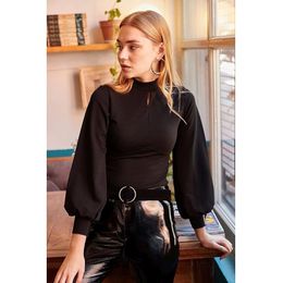 Olalook Bluse in Schwarz - 60% | Größe L | Damen-blusen
