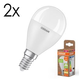 Osram LED E14 2er Set 7,5 Watt 2700 Kelvin 806 Lumen