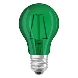 Osram LED E27 2 Watt Gr&uuml;n 50 Lumen