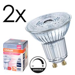 Osram LED GU10 2er Set 3,4 Watt 4000 Kelvin 230 Lumen