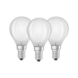 Osram LED 3er Set E14 4,5 Watt 2700 Kelvin 470 Lumen