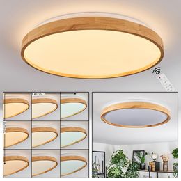 hofstein Sofo Deckenpanel LED Weiß, 1-flammig, Fernbedienung
