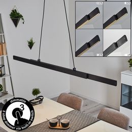 hofstein Kopila Pendelleuchte LED Schwarz, 1-flammig