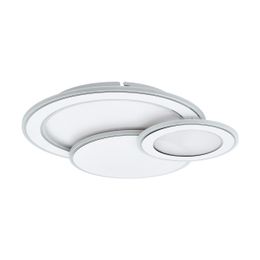 Eglo Leuchten Eglo MENTALURGIA Deckenleuchte LED Chrom, Weiß, 1-flammig