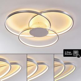 hofstein Skanes Deckenleuchte LED Nickel-Matt, 1-flammig