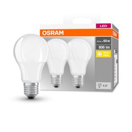 LEDVANCE OSRAM 2er Set LED E27 8,5 Watt 2700 Kelvin 806 Lumen