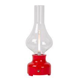 Lucide JASON Tischleuchte LED Rot, 1-flammig