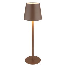 Globo Vannie Tischleuchte LED Braun, 1-flammig