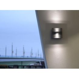 Lutec SPLIT Au&szlig;enwandleuchte LED Anthrazit, 1-flammig
