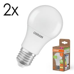 Osram LED E27 2er Set 8,5 Watt 2700 Kelvin 806 Lumen