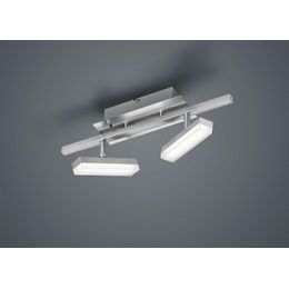 REALITY BONDY Deckenleuchte LED Nickel-Matt, 2-flammig, Fernbedienung