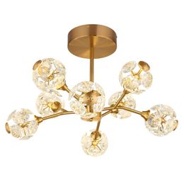 Globo Virina Deckenleuchte LED Gold, 1-flammig