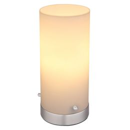 Globo CYLI Tischleuchte LED Nickel-Matt, 1-flammig