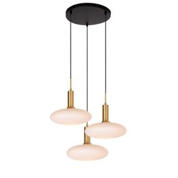 Lucide SINGALA Pendelleuchte Gold, Messing, 3-flammig