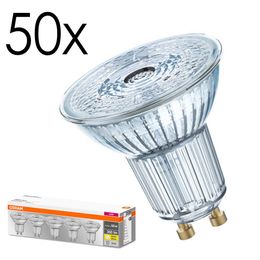 LEDVANCE LED GU10 50er Set 4,3 Watt 2700 Kelvin 350 Lumen