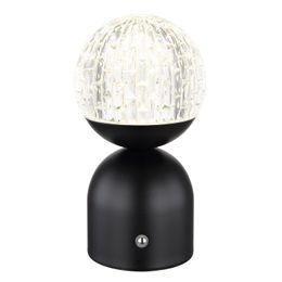 Globo JULSY Tischleuchte LED Schwarz, 1-flammig