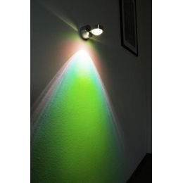 hofstein Harare Wandleuchte LED Aluminium, 1-flammig