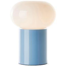 BRILLIANT LEUCHTEN Brilliant Daeny Tischleuchte Blau, 1-flammig