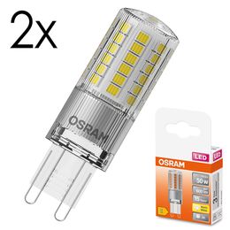 Osram LED G9 2er Set 4,8 Watt 2700 Kelvin 600 Lumen