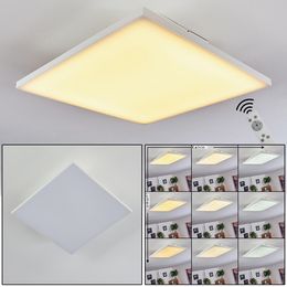 hofstein Cor LED Panel Wei&szlig;, 1-flammig, Fernbedienung