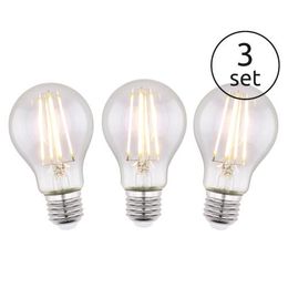 Globo 3er Set LED E27 7 Watt 806 Lumen Kelvin