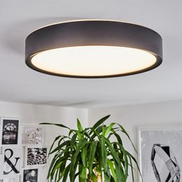hofstein Nexo Deckenleuchte LED Schwarz, 1-flammig