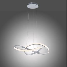 Leuchten Direkt MARIA Pendelleuchte LED Aluminium, 1-flammig