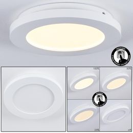 hofstein Siguna Deckenleuchte LED Wei&szlig;, 1-flammig