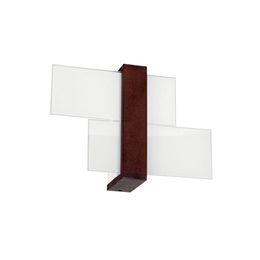 LINEA LIGHT Group Triad Wandleuchte Holz dunkel, 1-flammig
