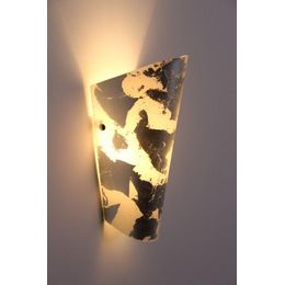 Selene BLOOM Wandleuchte Silber, Wei&szlig;, 1-flammig