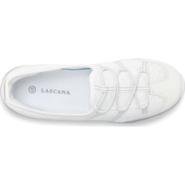 Lascana Damen Sneaker wei&szlig;-grau Gr&ouml;&szlig;e 38