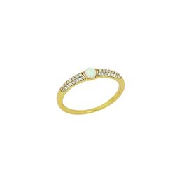 NOELANI Ring Silber 925, gelbvergoldet in Gold | Gr.: 58