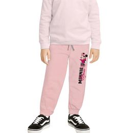 Disney Minnie Mouse Jogginghose Trainingshose Sweathose Hose in rosa | Gr.: 122/128