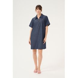 Culture Kleid CUcybilla A-shape in Blue Denim | Gr.: S