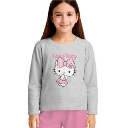 Hello Kitty Pyjama in Grau | Gr.: 122/128