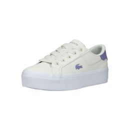 Lacoste Sneaker in Wei&szlig;/Lila | Gr.: 39