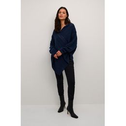Cream Poncho CRHoliday Loose fit in Total Eclipse | Gr.: onesize