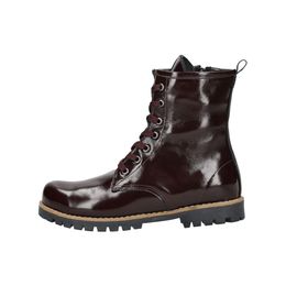Andrea Conti Damen Schn&uuml;rstiefelette "Andrea Conti Stiefelette Leder", Gr. 38burgundy, Leder, Schuhe