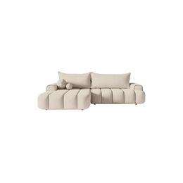 Selsey Ecksofa mit Schlaffunktion Dandelino ¦ beige ¦ Maße (cm): B: 275 H: 80 » Höffner
