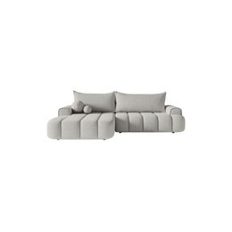 Selsey Ecksofa mit Schlaffunktion Dandelino grau Maße (cm): B: 275 H: 80 » Höffner