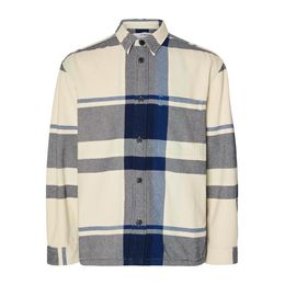 Selected Jacke Herren Gr&ouml;&szlig;e XL beige / blau / nachtblau