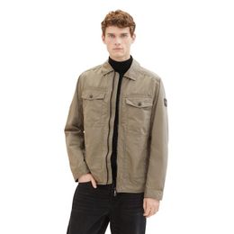 Tom Tailor Outdoorjacke mit Logo Badge auf dem Ärmel smokey olive green M M Casual Jacke von Tom Tailor