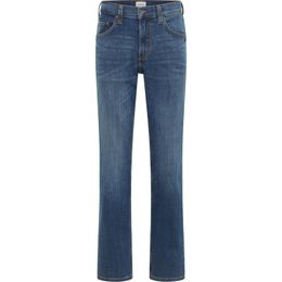 Mustang Straight-Jeans »Style Big Sur Straight« blue 32 - Länge 32 Länge 32 32 Straight-Fit Jeans mit geradem Beinschnitt für einen klassischen und...