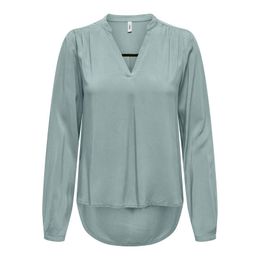 Only Blusenshirt »ONLNOVA LIFE VIS L/S JOSIE TOP SOLID« Abyss L (40) L (40) Shirtbluse von Only
