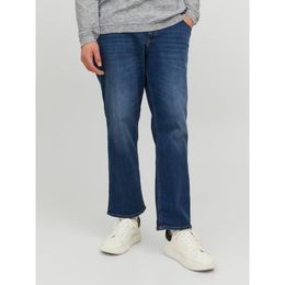Jack & Jones PlusSize JACK & JONES PLUSSIZE Tapered-fit-Jeans »MIKE ORIGINAL« Bis Weite 48 denim blue 40 40 Slim-fit-Jeans formt eine schlanke Silhouette und betont die...