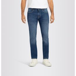 MAC Slim-fit-Jeans »Arne-Pipe light« schmaler figurbetonender Schnitt mid blue authentic used 40 - Länge 30 Länge 30 40 Schmale Jeans Arne-Pipe...